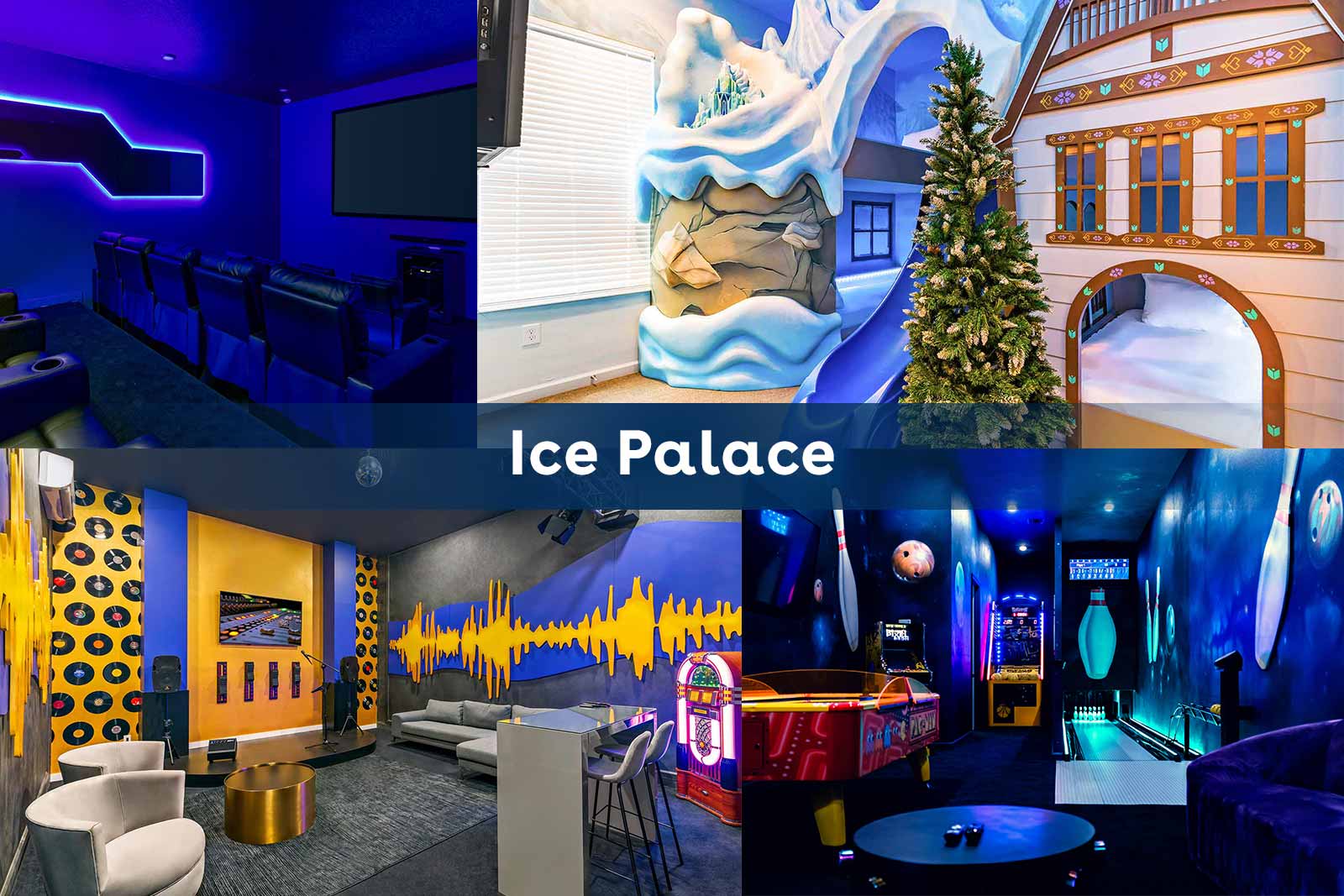 Ice Palace | Coolest Amenities (literally) incl. Winter Themed BR ...
