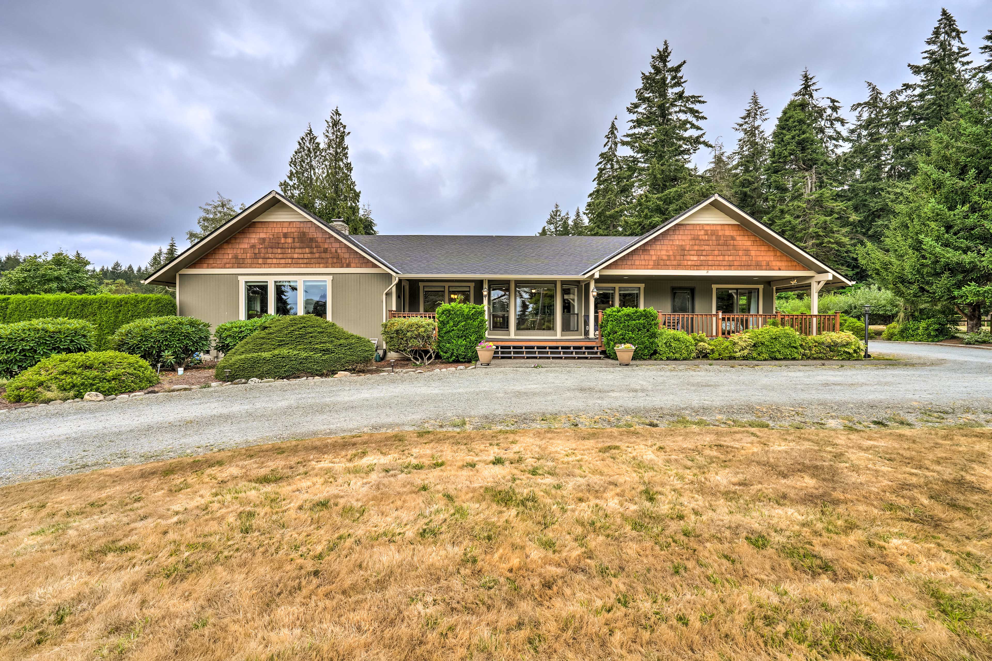 Peaceful Ranch-Style Camano Home on 5 Acres! - Home Rental in Camano