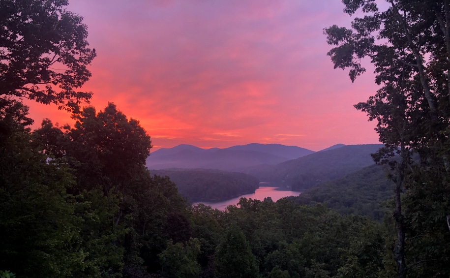 Blue Chase Lodge- Pet Friendly | Overlooks Lake Blue Ridge | Screened ...