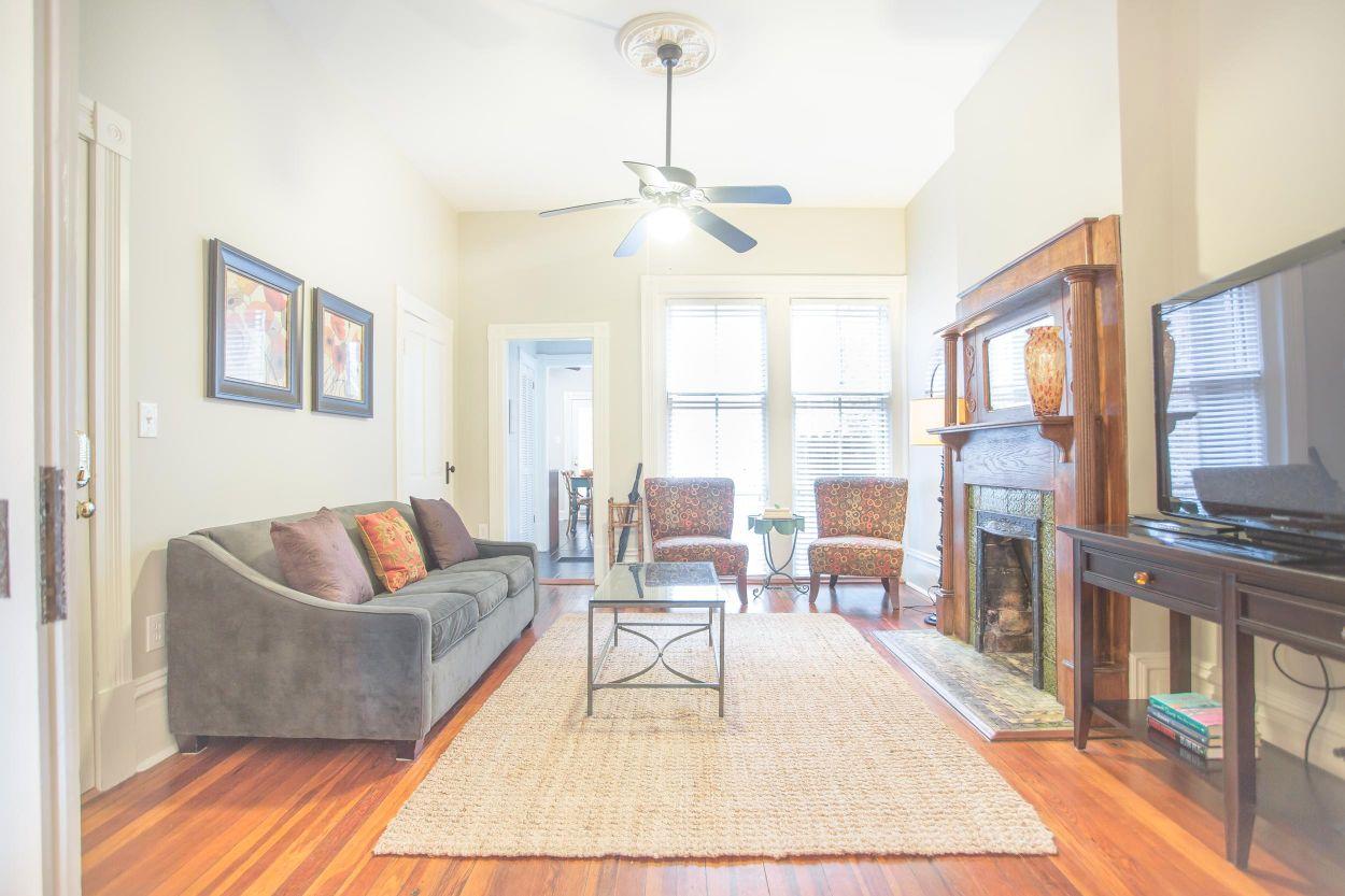 Well Appointed Row Home Looking Out Over Forsyth Park - Home Rental in ...