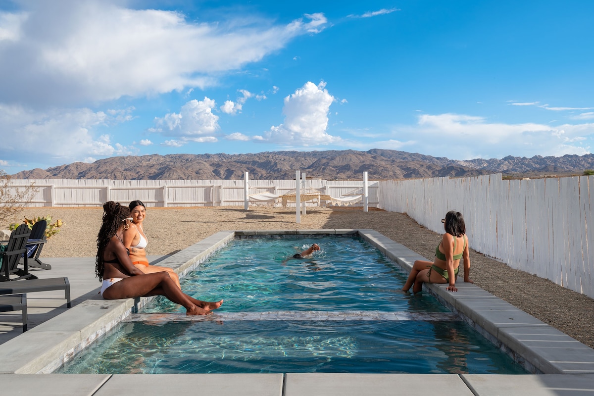 Spa House ~ Pool ~ Remote ~Joshua Tree Adjacent - Home Rental in ...