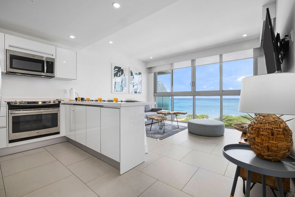 2BS-Azure523 - Peace and Light, Ocean View Condo on the 5th floor ...