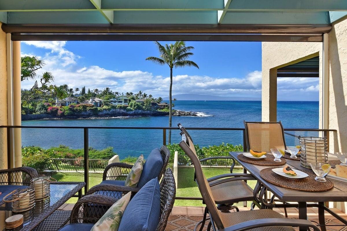 Napili Point C21 · NP C21 OceanFront 2BD Condo w AC Ocean Views - Home ...