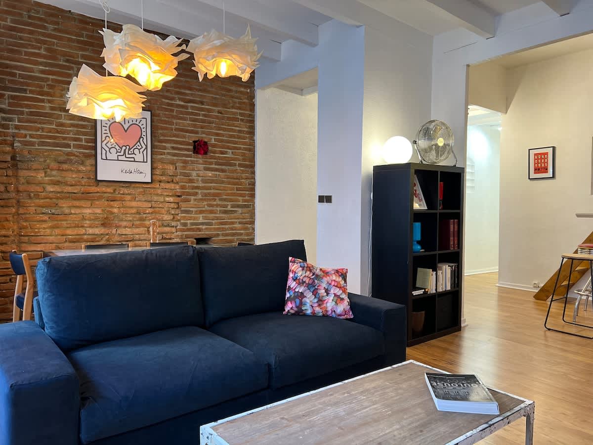 Le Miranda 6p aux Carmes - Home Rental in Toulouse