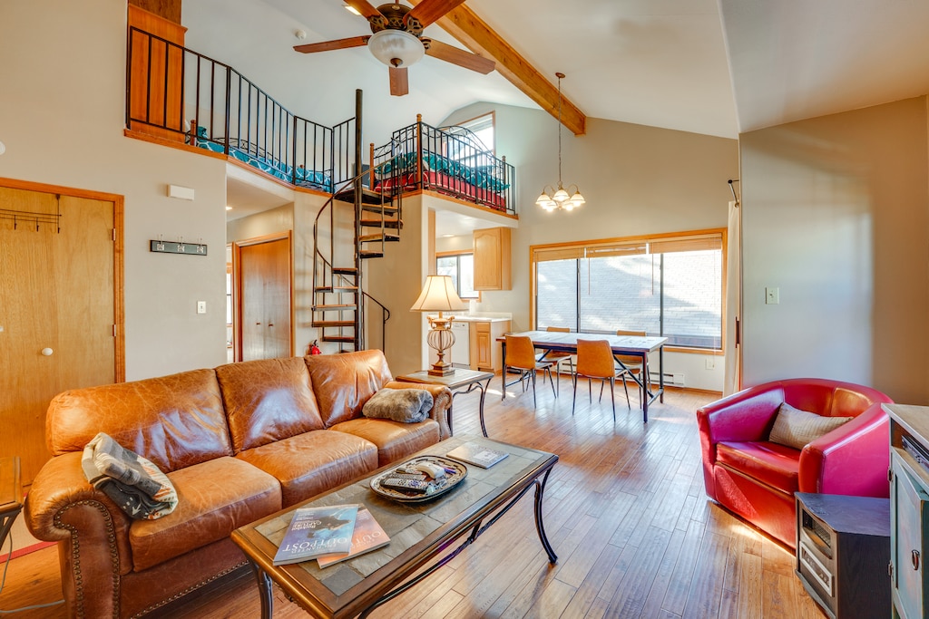 3 Blocks to Angel Fire Resort: Kid-Friendly Condo - Home Rental in ...