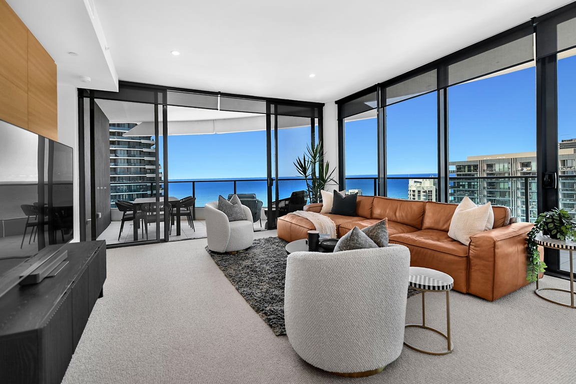 OCEAN Luxury Skyhome @ Oracle Level 36 - Home Rental in Broadbeach